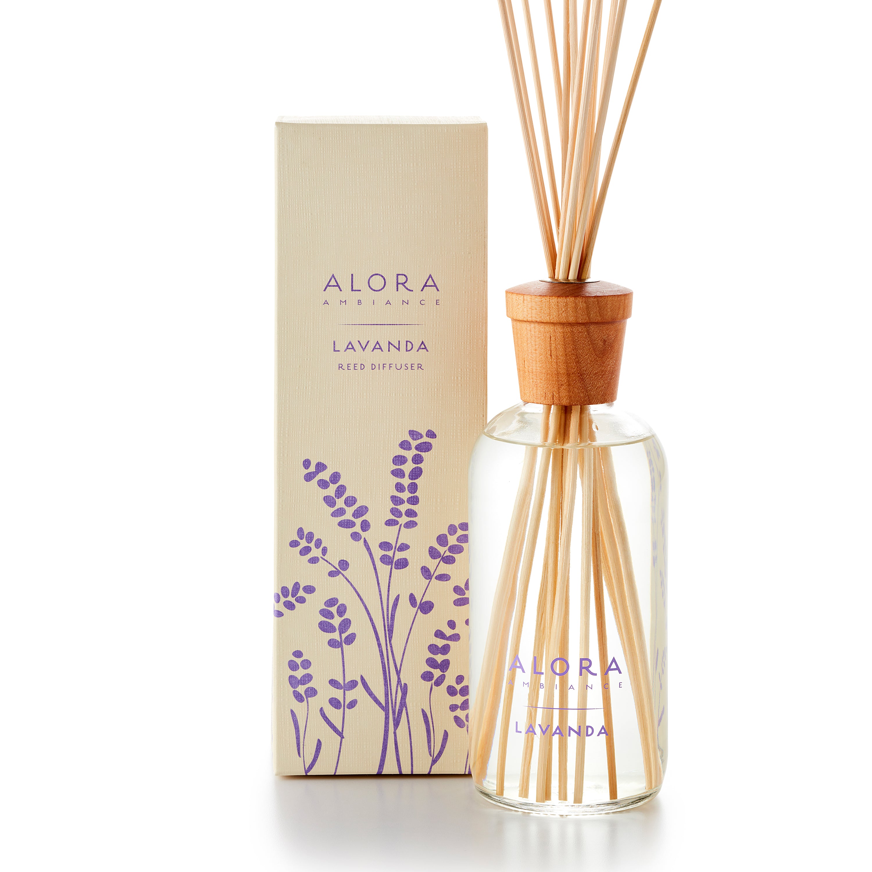 Lavanda Lavender Reed Diffuser | Alora Ambiance