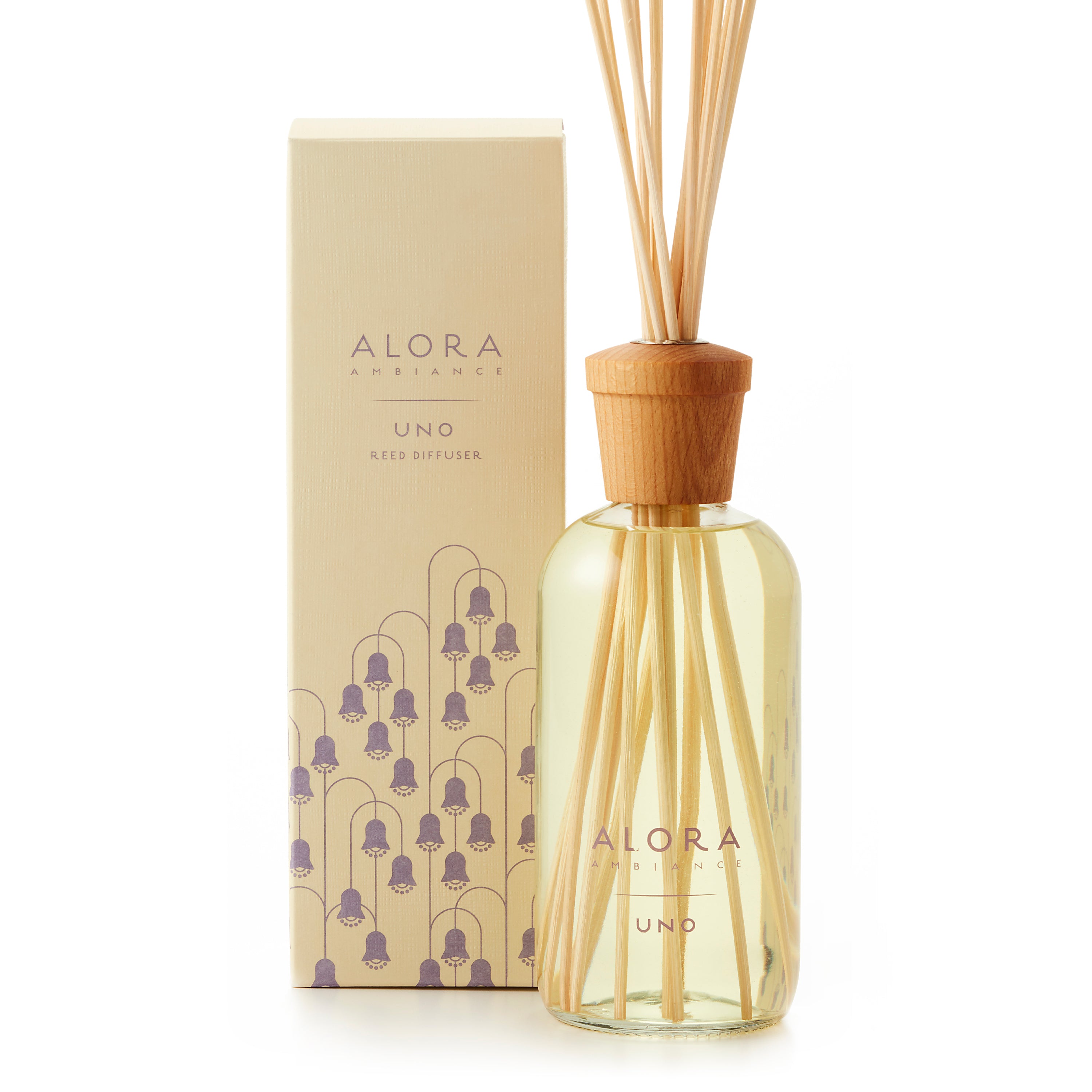 Uno Muguet, Musk and Sandalwood Reed Diffuser | Alora Ambiance